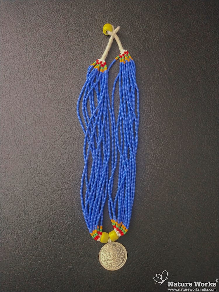 Silver coin (Athani) necklace - Single coin - Nature Works